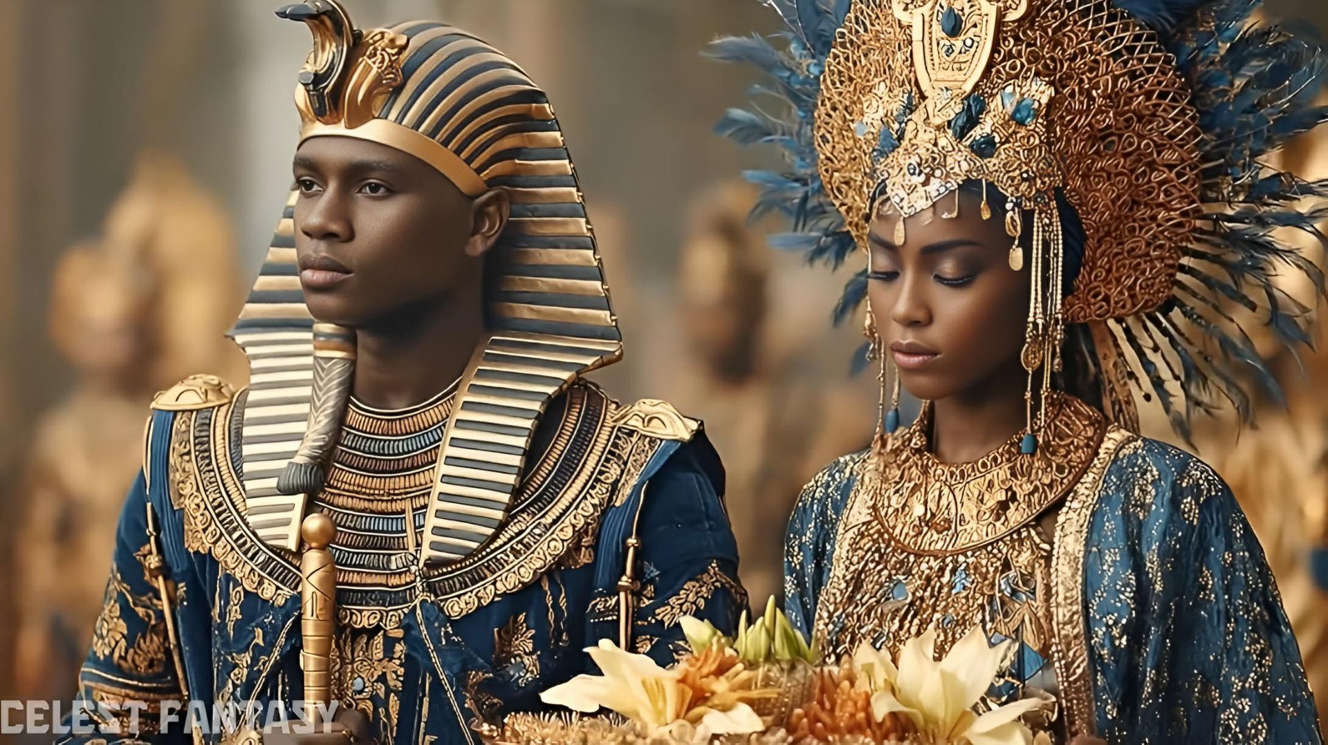 Танец Египетской Богини (Музыка и Видео ИИ)