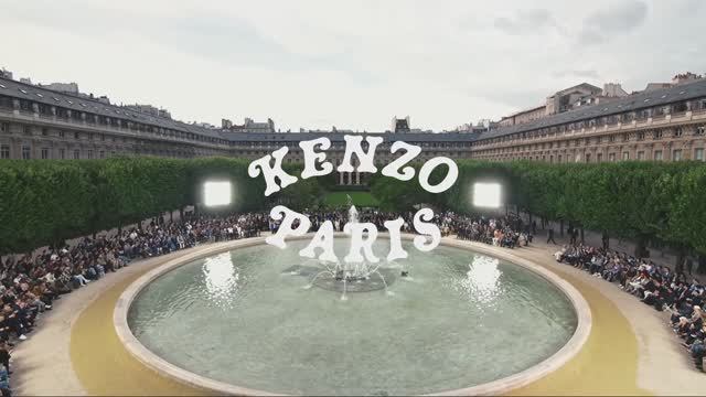 Показ мужской коллекции KENZO весна-лето 2025