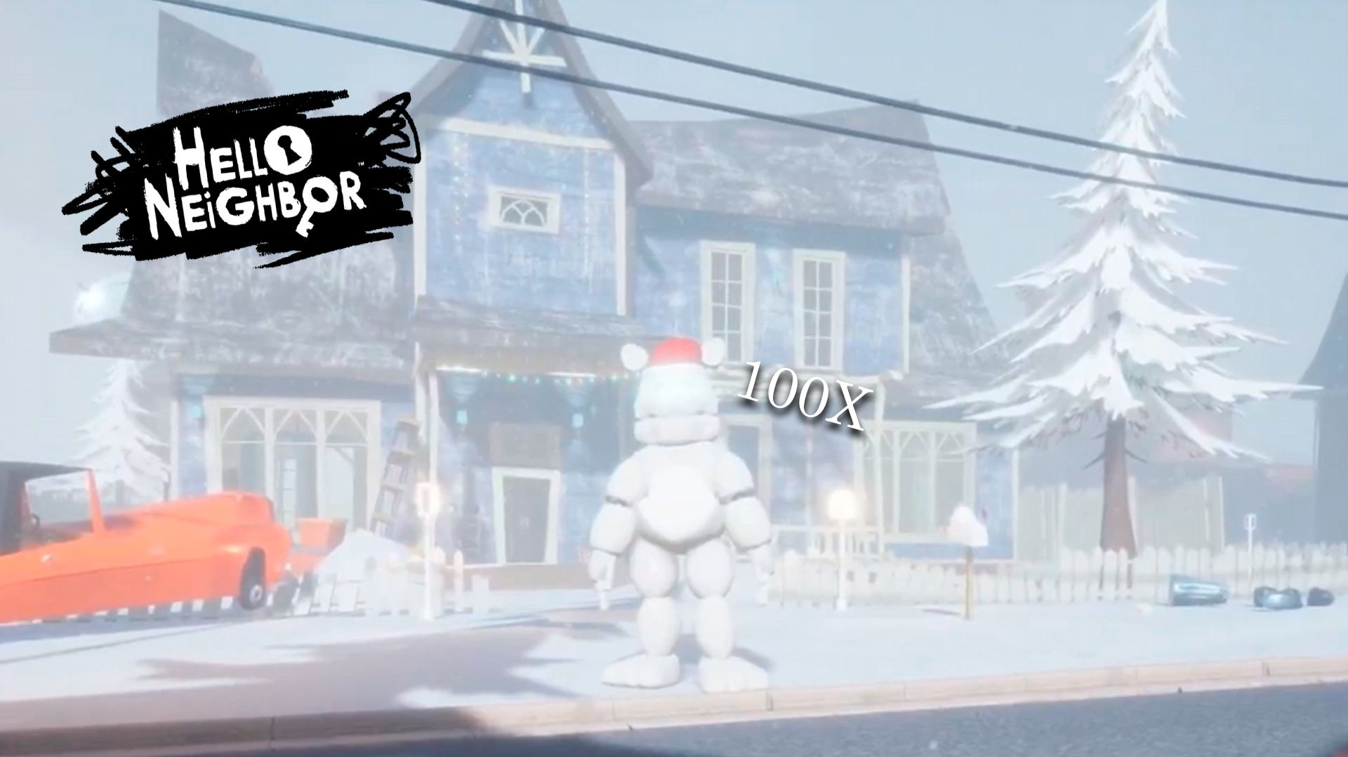 НОВОГОДНИЙ ПРИВЕТ ФРЕДБЕР!!! ПРИВЕТ СОСЕД С МОДАМИ (НОВЫЙ ГОД + ФРЕДБЕР 100км.ч #3)