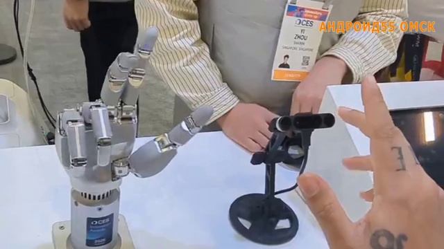 Полностью автономный робот от Sharpa с тактильной обратной связи для непрерывной настройки взаимодей