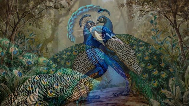 Павлины: птицы с впечатляющим хвостом