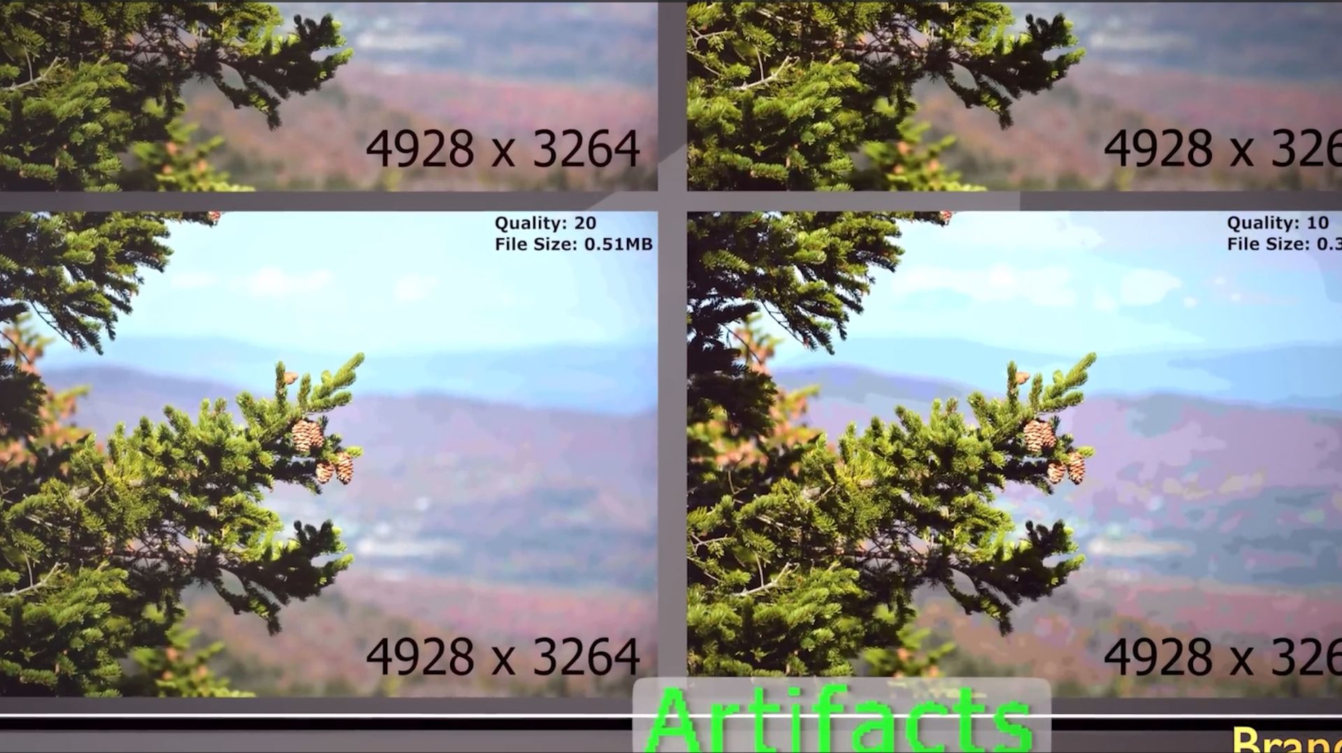 Как сжимаются изображения JPEG формата из [46 МБ в 4,07 МБ]