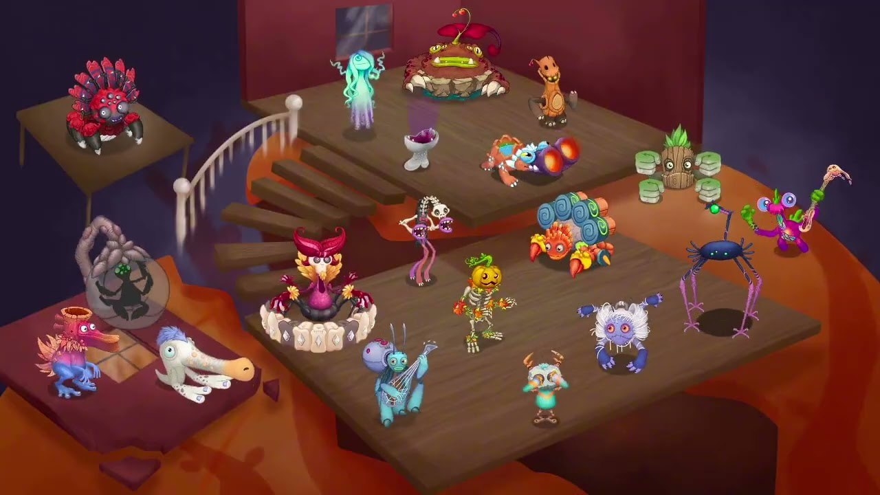 Восторг Скелетыквы - Вся Песня (My Singing Monsters, Мои Поющие Монстры, Msm, Мсм)