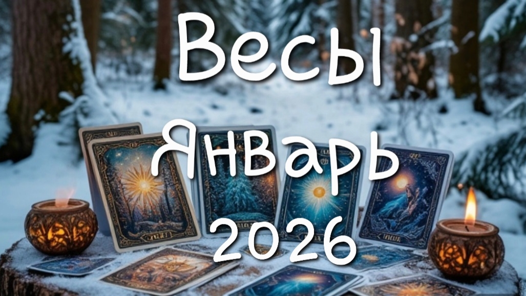 Весы♎️ Ваш январь 2026