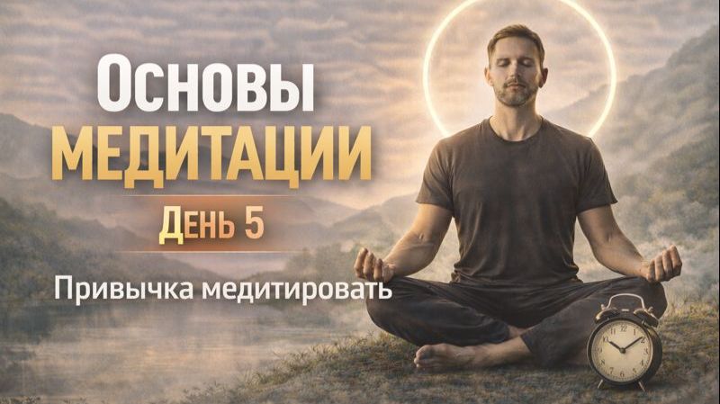 🧘 Основы медитации. День 5: "Привычка медитировать"