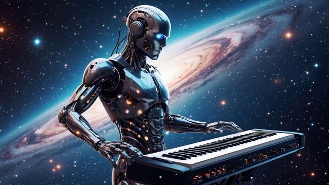 Электронная музыка Techno Dance Robots.