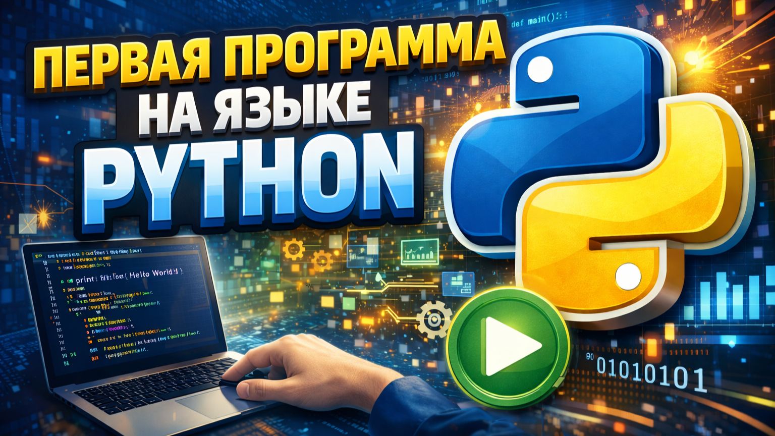 Первая программа на языке Python