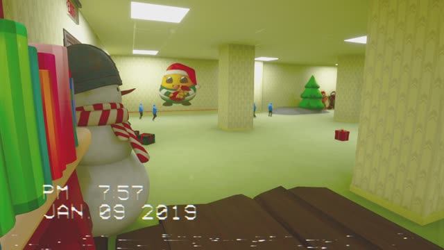 Орущие МУЖИКИ и ПЬЯНЫЙ Санта /  Backrooms Santa