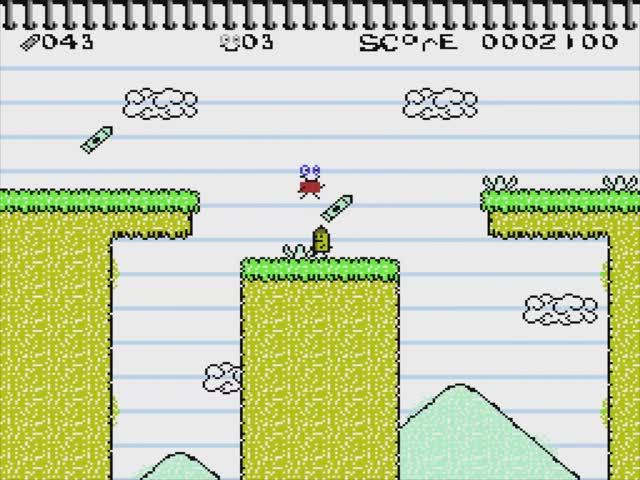 TAS, (NES) Doodle World - ＂Normal Mode＂ in 04m 59.973s by Stockiel