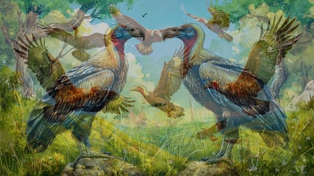 Грифы: птицы с горловым мешком