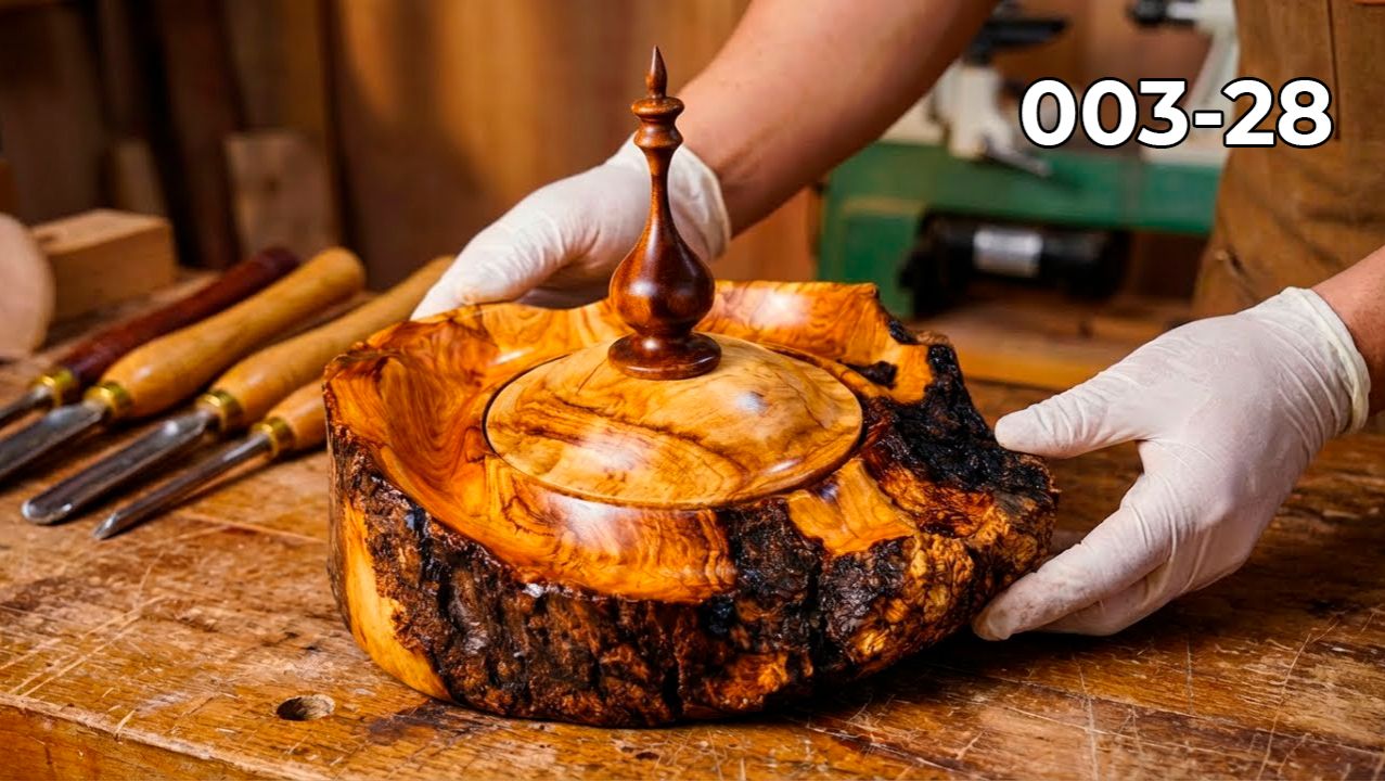 Токарка по дереву Мастер класс для начинающих своими руками Шкатулка на токарном станке по дереву