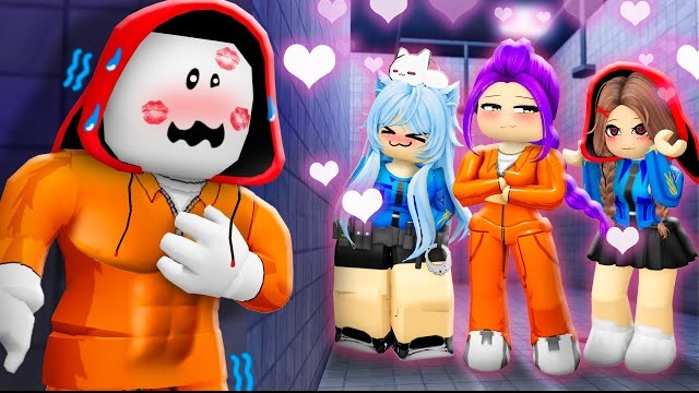 Джей Джей и Майки! ЕДИНСТВЕННЫЙ парень в тюрьме, где сидят ТОЛЬКО девушки! Анимация Роблокс