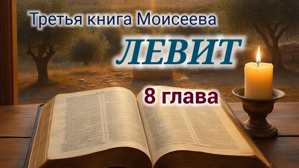 Левит - 8 глава. Аудио Библия.