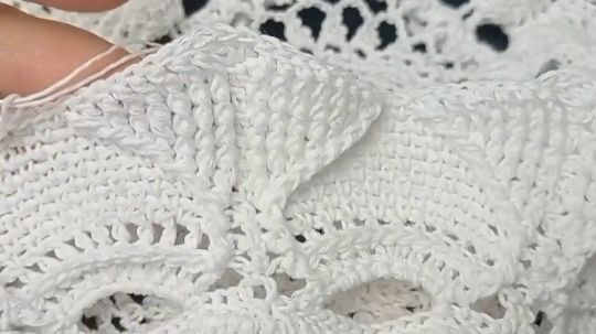 МК по вязанию салфетки Эфир. Часть 25. Ряд 31