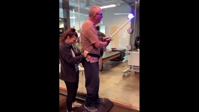 Восстановление после инсульта, работа над динамическим балансом