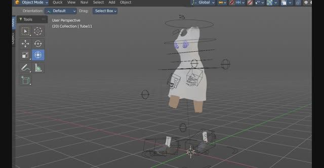 Bforartists Как сделать симуляцию одежды