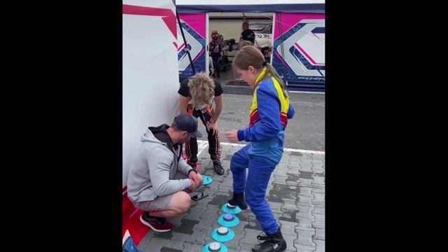 Разминка перед гонкой