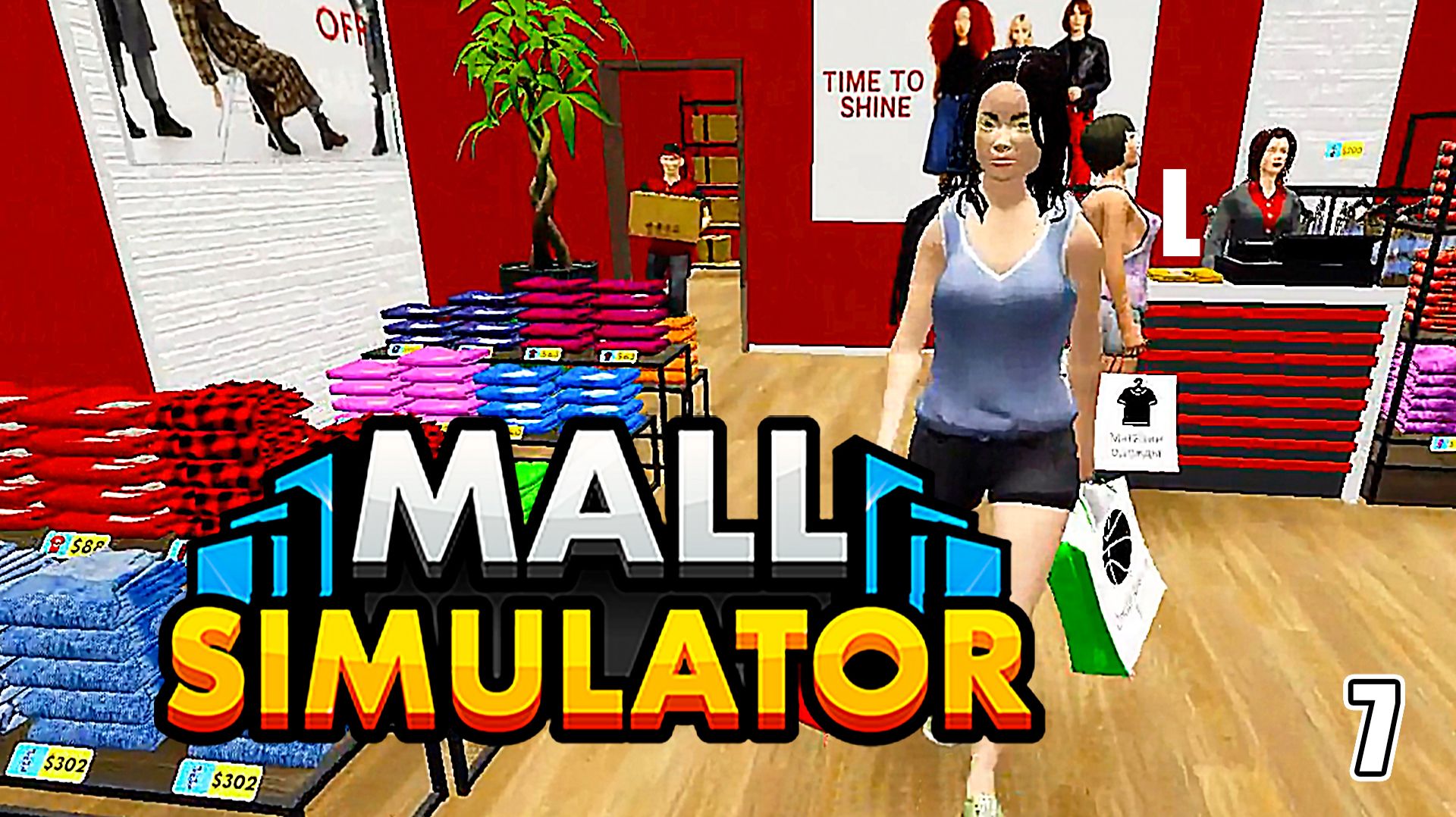 Расширяю Магазин с Одеждой ► Mall Simulator #7