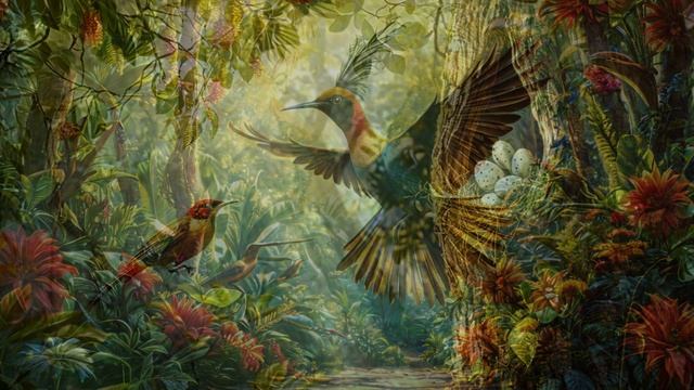 Райские птицы: птицы с яркими перьями и сложными ритуалами