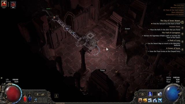 Path of Exile 2 Прохождение-кач казуала-новичка ХК часть 5