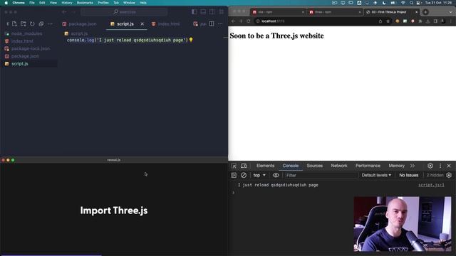 03  First Three.js Project