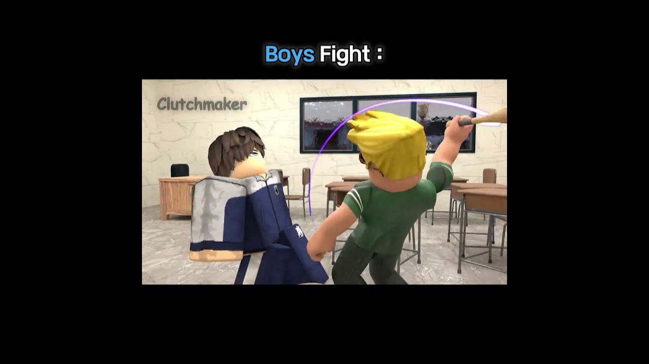 Girls Fight vs Boys Fight be like: 🥶☠️