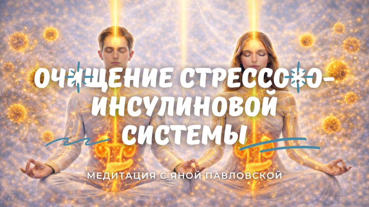 Медитация на очищение стрессово-инсулиновой системы | Яна Павловская