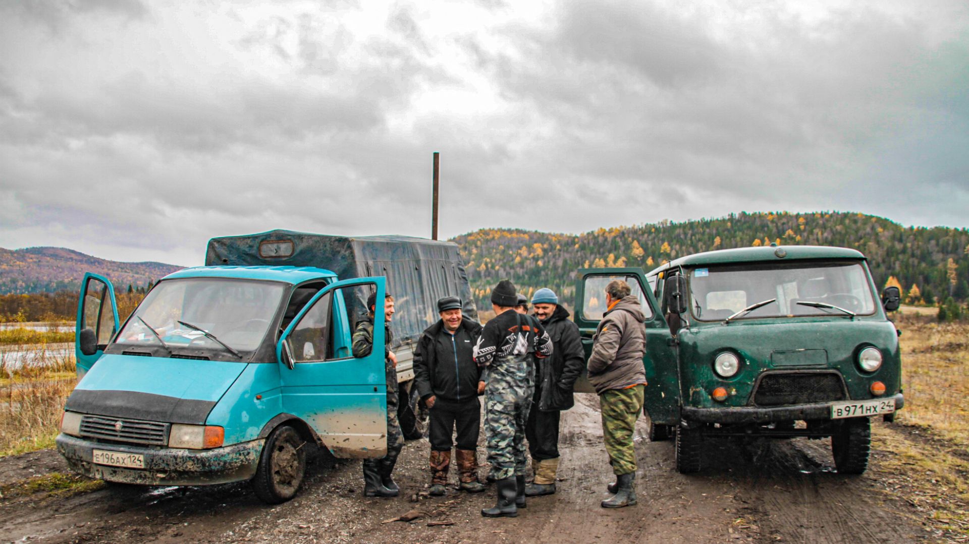 Я вам спою мои друзья. Река Мана. Последняя рыбалка. 09 октября 2010 г ( часть 4).