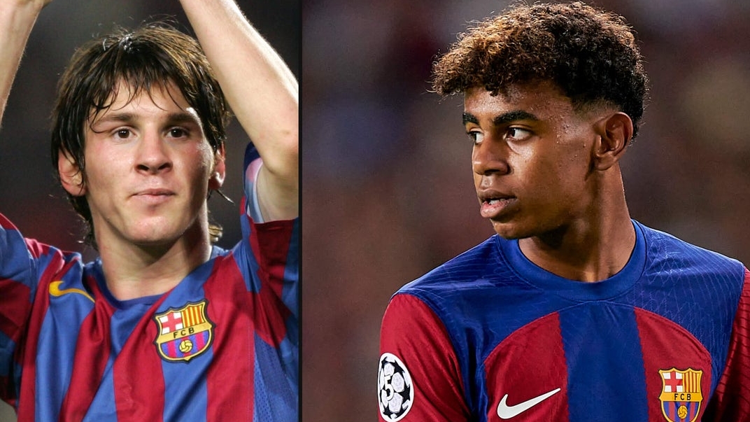 Молодой Месси был великолепен, но Ламин Ямал в свои 17 лет - МОНСТЕР! 🎬 1080p 🤩🔥 #Футбол #Талант