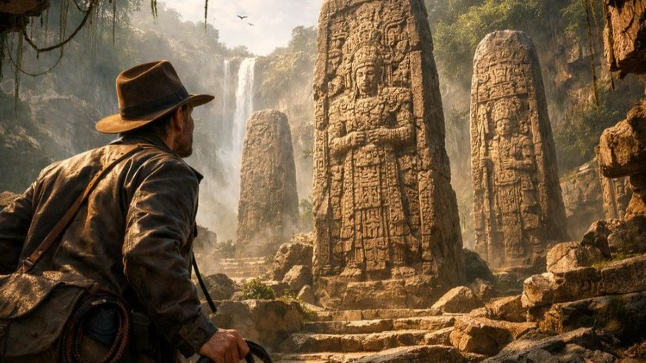 ПОИСК СТЕЛЛ С АРТЕФАКТАМИ ЧАСТЬ 3 Indiana Jones and The Great Circle
