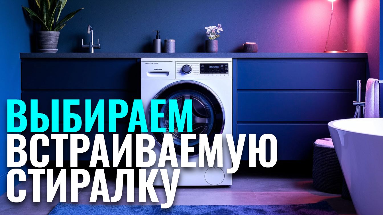 Какую встраиваемую стиральную машину купить в 2026? ТОП‑5 проверенных вариантов.