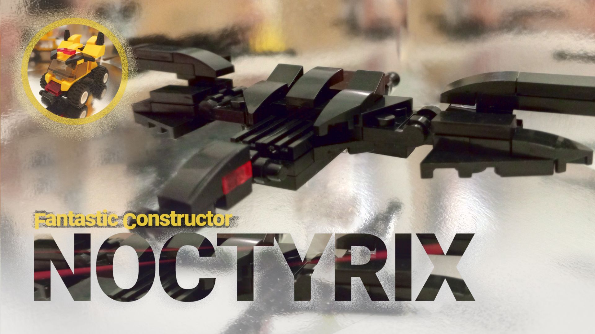 Технодракон «NOCTYRIX» ночная фурия | Фантастические конструкторы лего