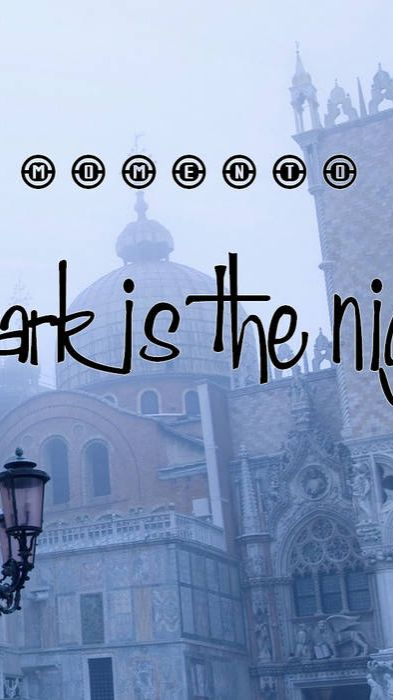 Momento - Dark Is The Night