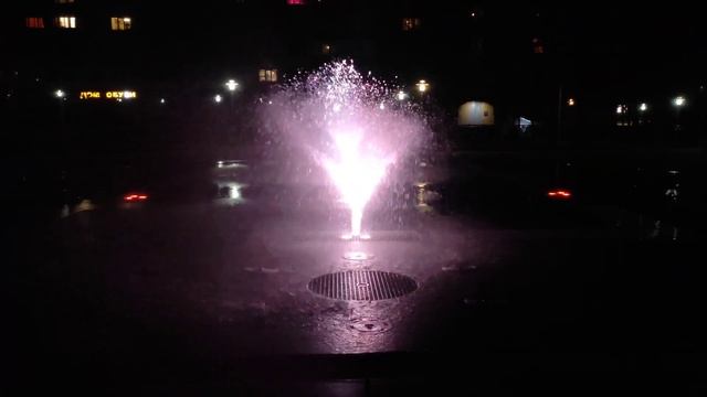 Новый фонтан в Пскове