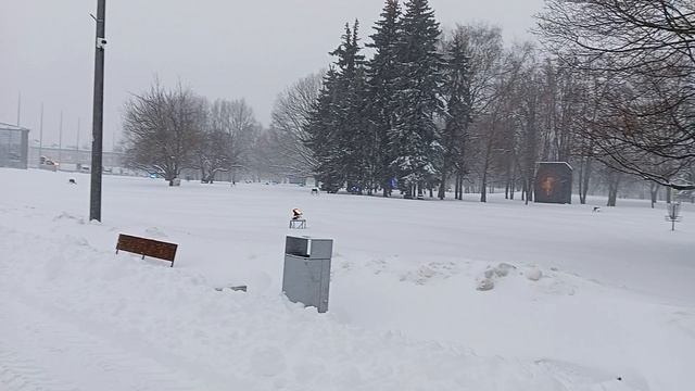 Главная площадка фестиваля"Зима в Москве" Дворец пионеров на улице Косыгина. Яркие большие снигири!