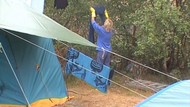 ©  "Немец. Быт экспедиции, стрика белья" Съемки 2005 г