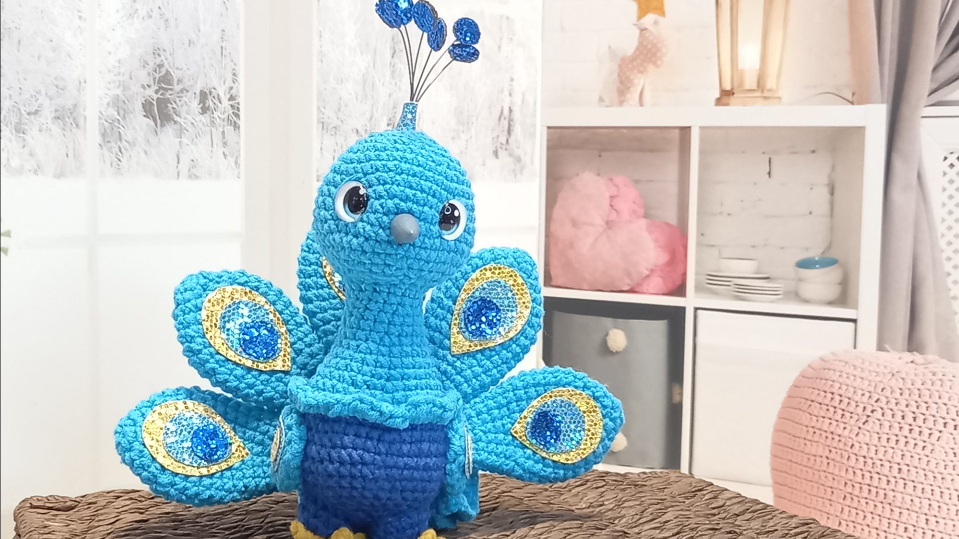 11.01.26 Отчет№1  в марафоне "Вязание=это серьезно 2"  ВЭС-2. символ моего грода🦚🦚🦚