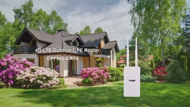 CPF905 Уличный 4G/3G роутер для систем видеонаблюдения, WiFi (b/g/n) до 150 Мбит/с (LAN*1)