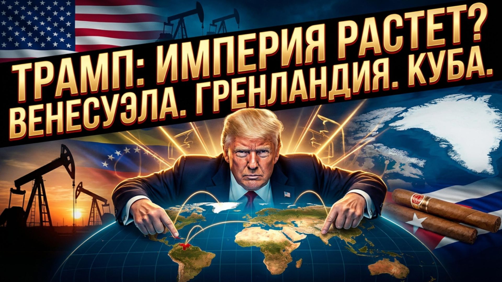 🗺️⚖️ Дэниел Дэвис | Амбиции Трампа от Венесуэлы до Гренландии создают риски для всего мира