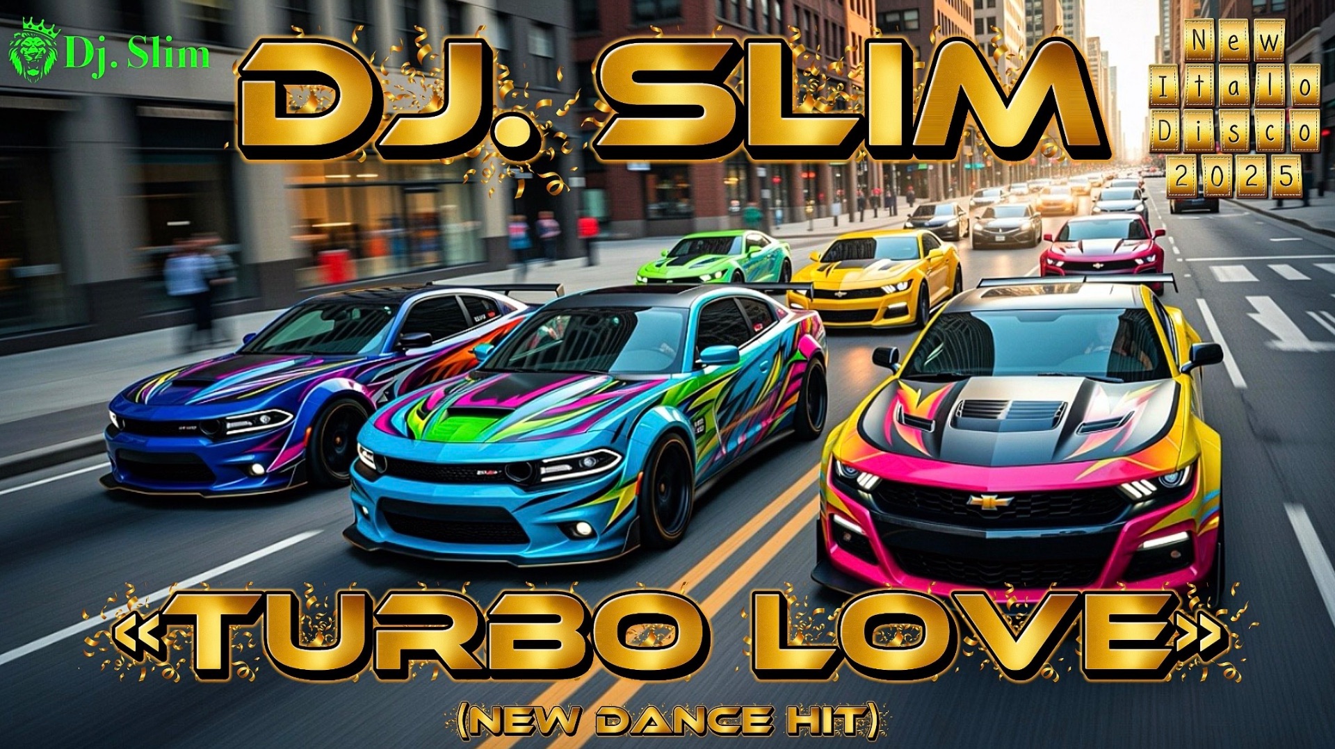Dj. Slim - Turbo Love.🎵New Dance HiT // NEW ITALO DISCO 2025🎵