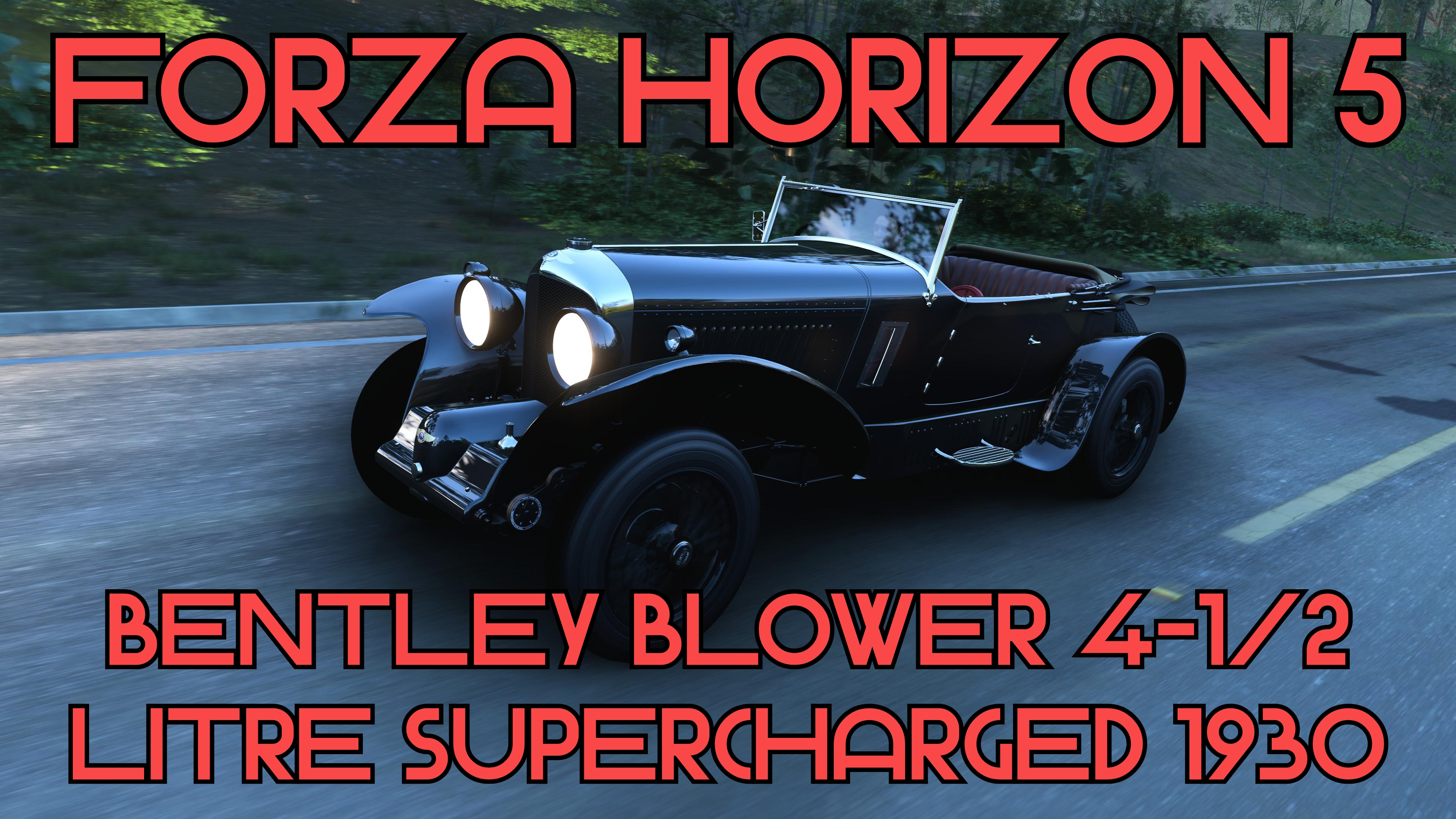 Bentley Blower 1930: Рокочущая звезда Гран-при в Forza Horizon 5 🚗🔥
