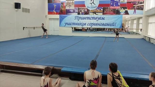 ЖП 3 спортивный разряд, Романовская Арина - Деменкова Надежда, КСШОР, Темповое упражнение