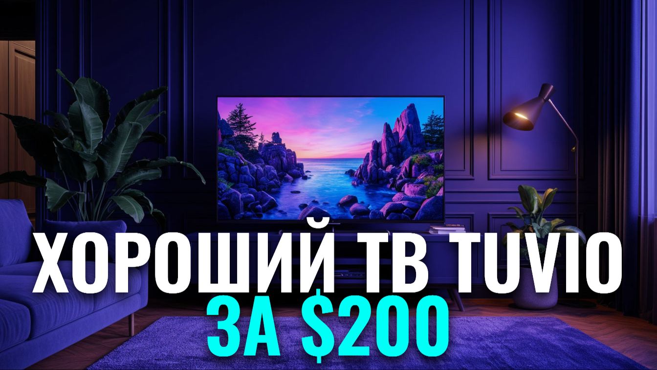 Телевизор Tuvio TD32HFBSV1 — честный обзор: плюсы и минусы модели