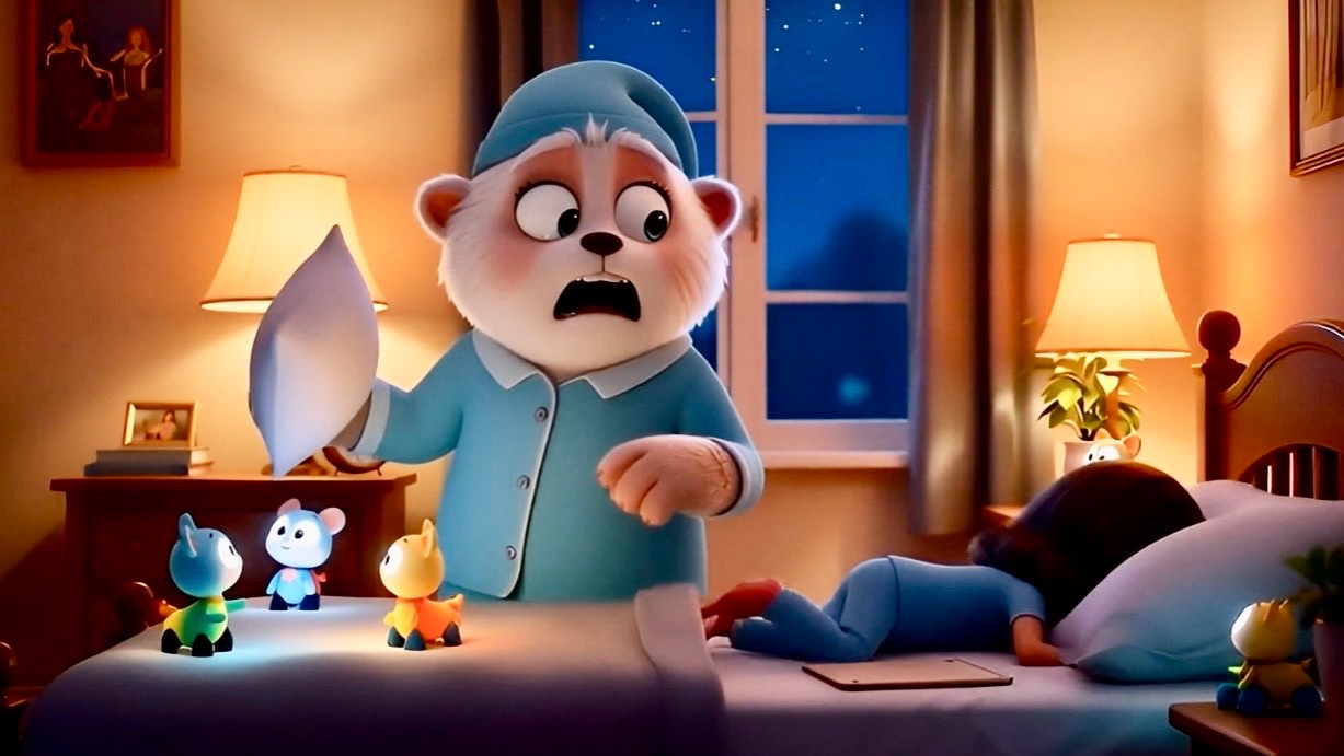 Мультик про девочку Еву, которая убегала от сна. Мультфильмы для детей