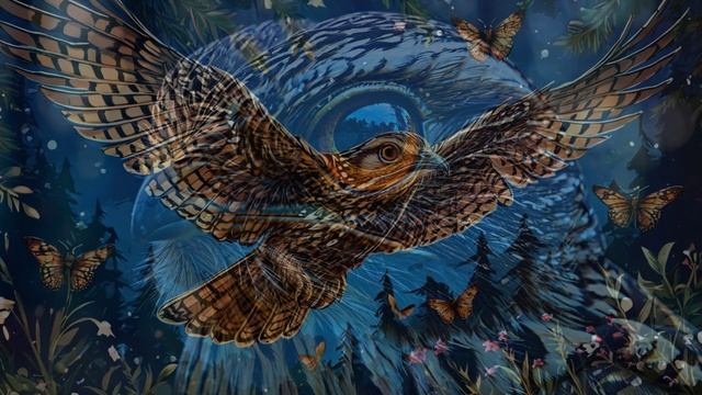 Козодои: птицы с ночным зрением