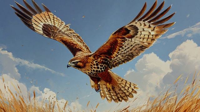 Ястребы: птицы с крыльями для маневрирования