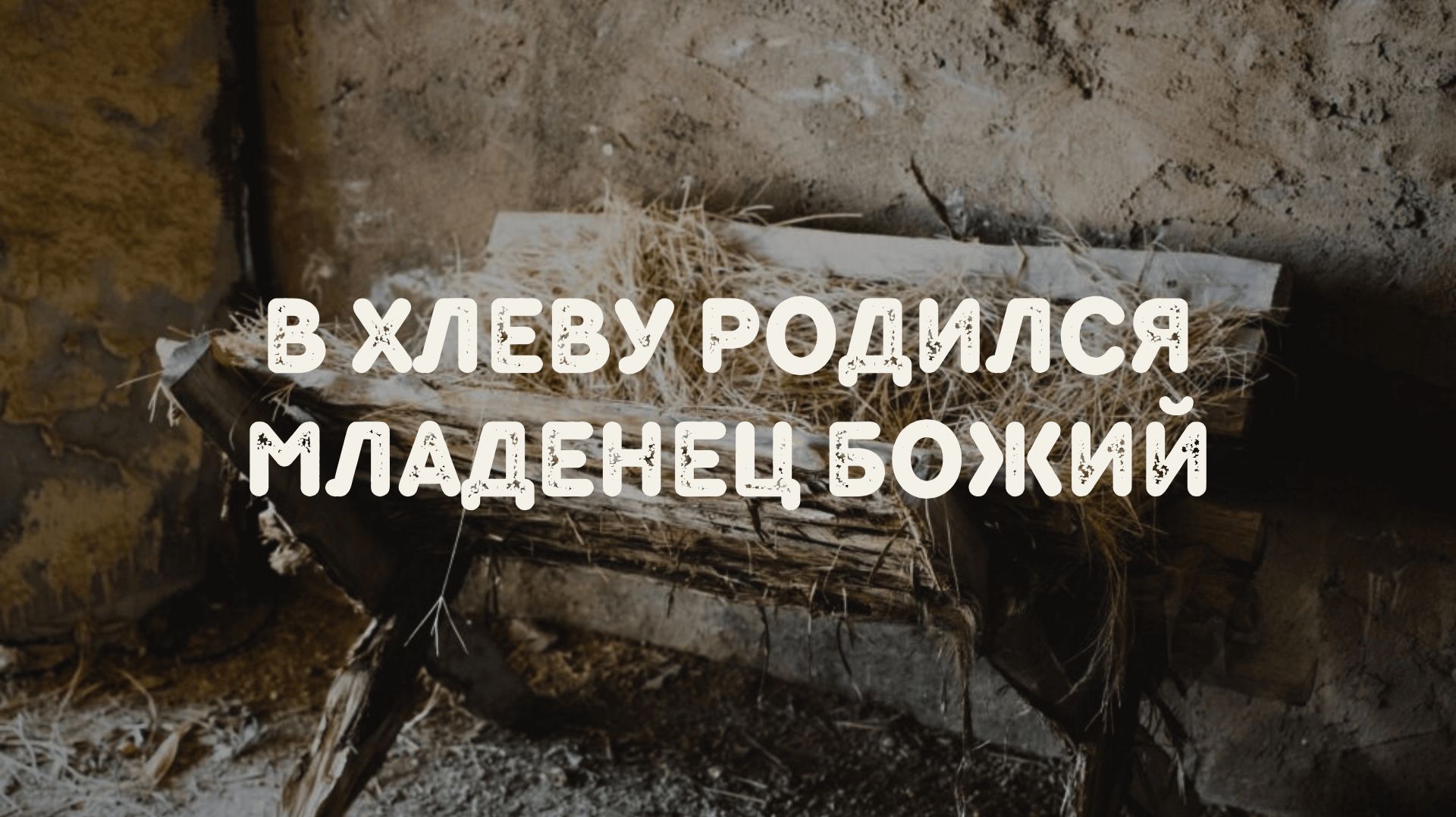 В хлеву родился Младенец Божий || Квартет