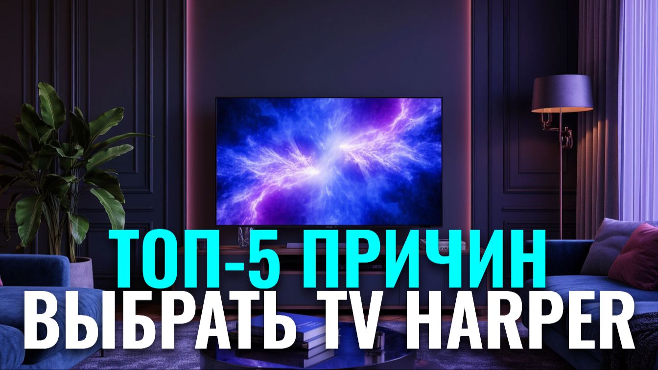 Какой телевизор до 30 000 руб.? Тестируем HARPER 43F660TS — плюсы и минусы модели