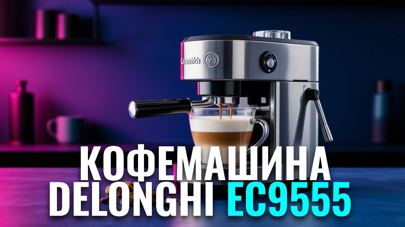 Кофемашина DeLonghi EC9555 — топ‑выбор для гурманов? Проверяем вкус и функционал.