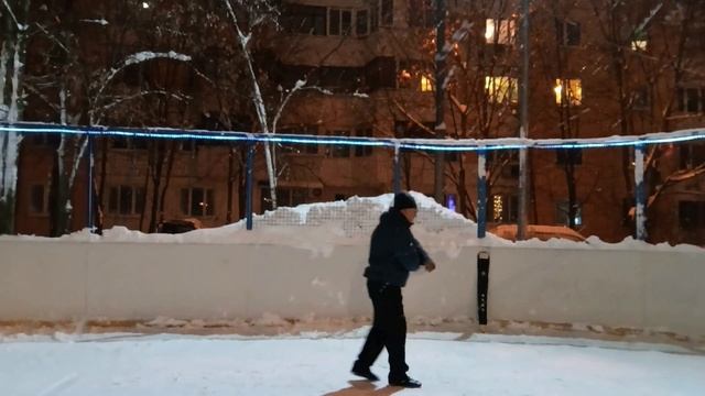 Вечерняя разминка с парными мечами Дао (6)